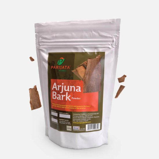 Arjuna Bark Powder - Parijata Herbs